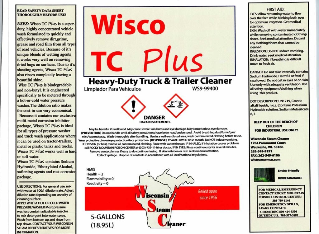 WISCO TC Plus - Wisconsin Steam