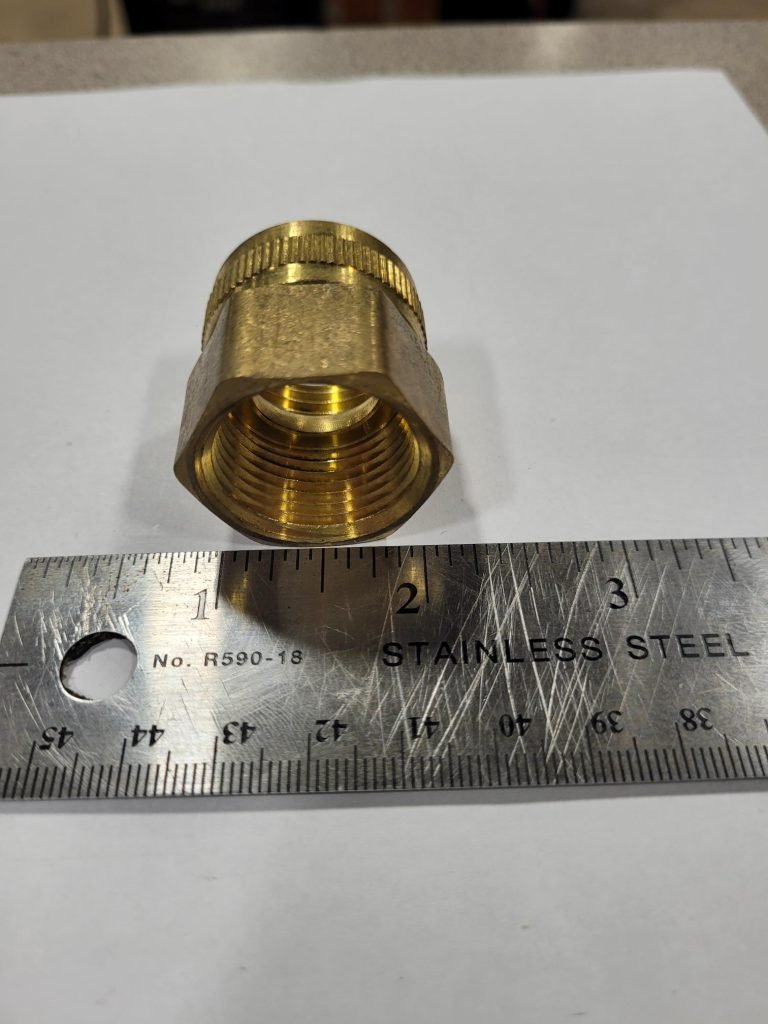 3/4" Garden Hose Swivel Female - Wisconsin Steam